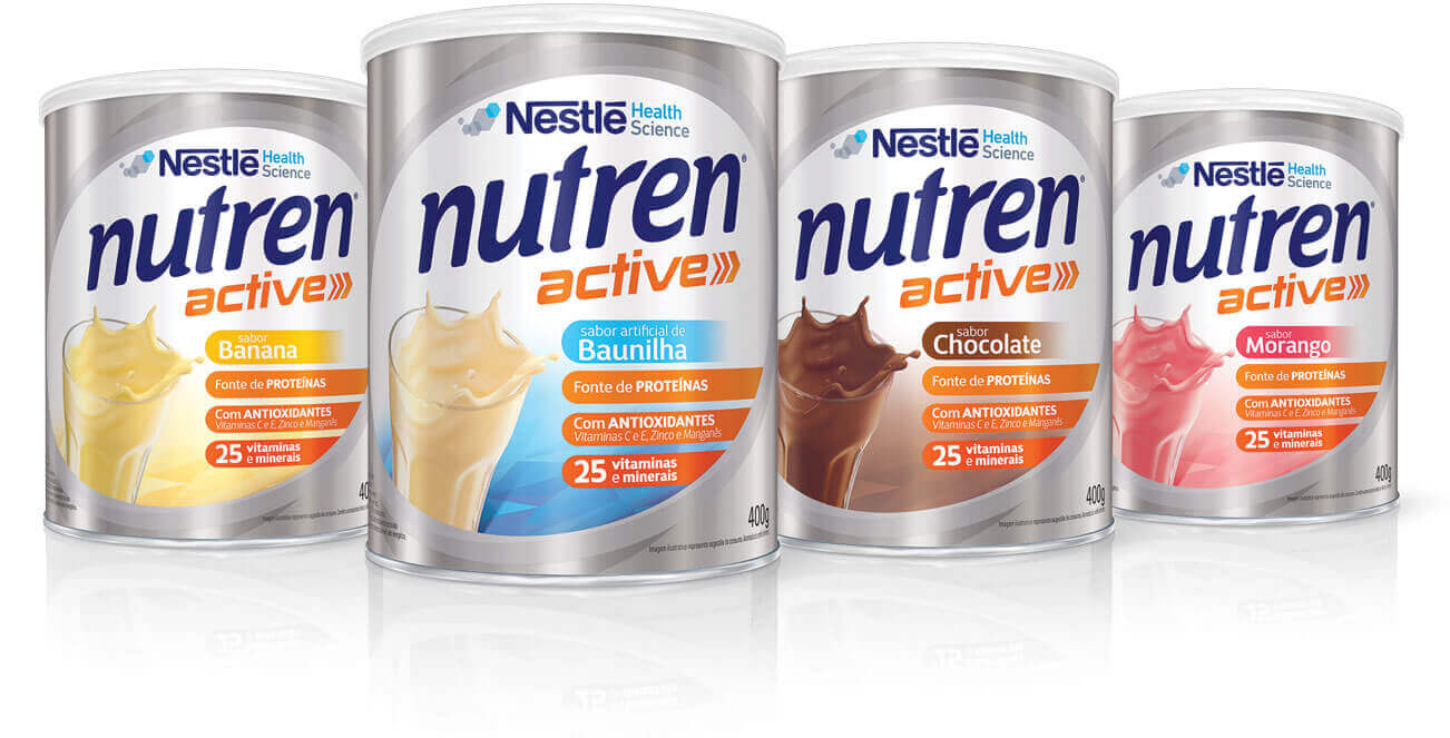 Amostra Grátis: Nutren Active da Nestlé! Peça já! | Amostras e Promoções