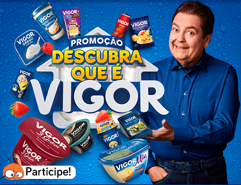 PROMOÇÃO VIGOR 2018: Descubra que é vigor. Cadastre-se! | Amostras e ...