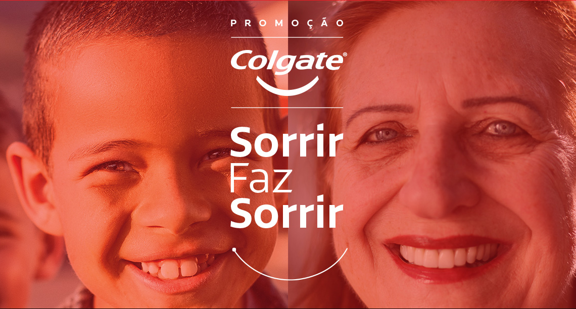 Promoção Colgate: Sorrir faz sorrir! Participe! | Amostras e Promoções