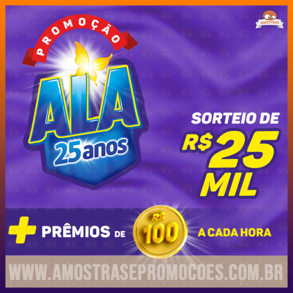 Promoção Unilever – Ala 25 Anos | Amostras e Promoções